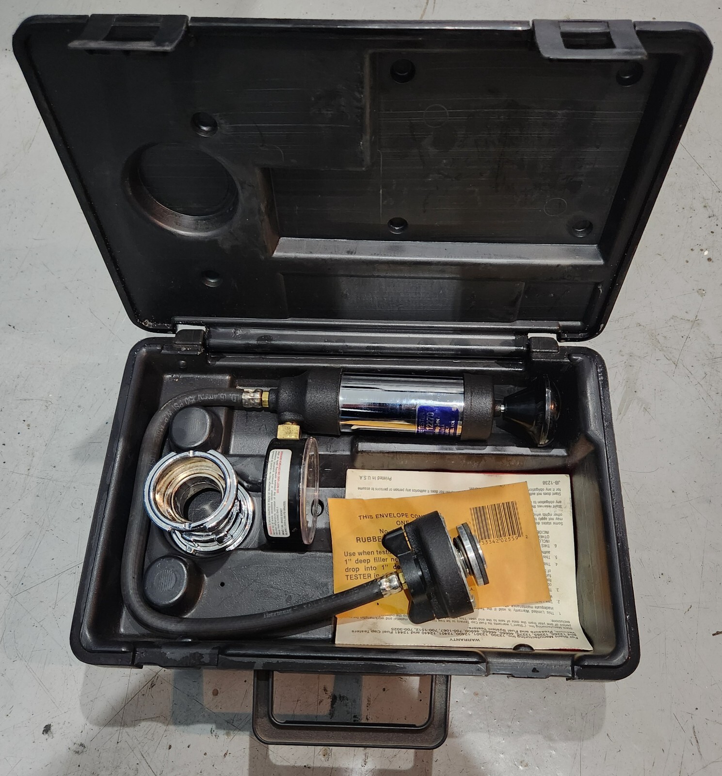 Stant St270 12270 Cooling System Pressure Tester With Case for sale ...