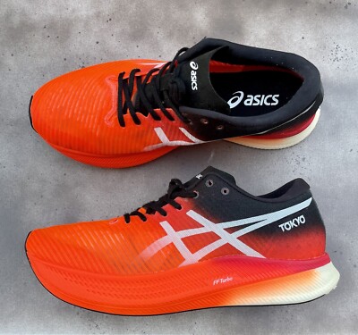 Size 10 - ASICS Metaspeed Edge Tokyo Sunrise Red Black | eBay