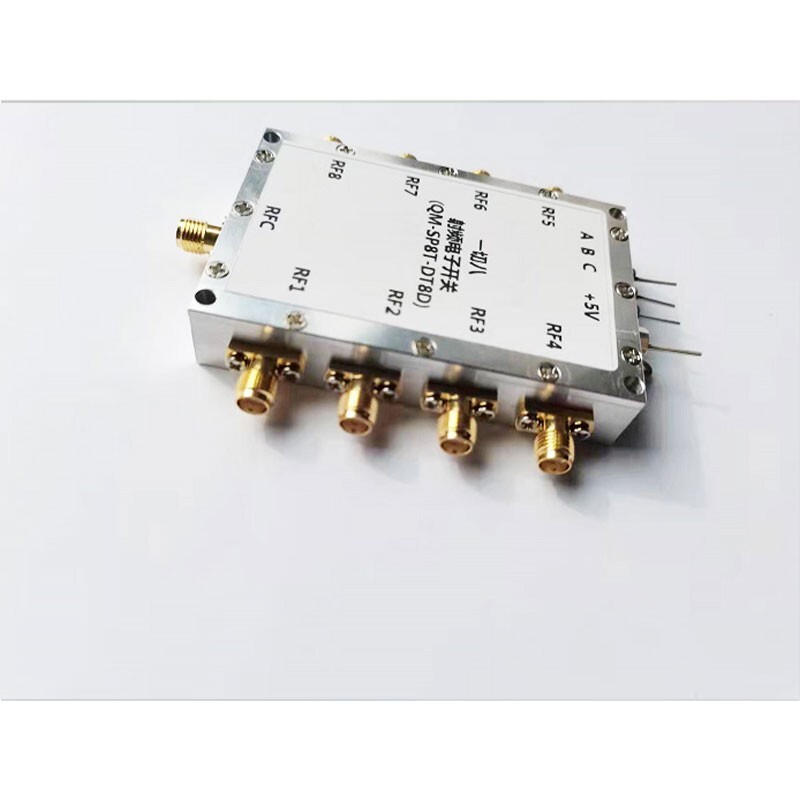 DC-8GHz SP8T RF Switch Microwave Switch Single-Pole 8-Throw QM-SP8T ...