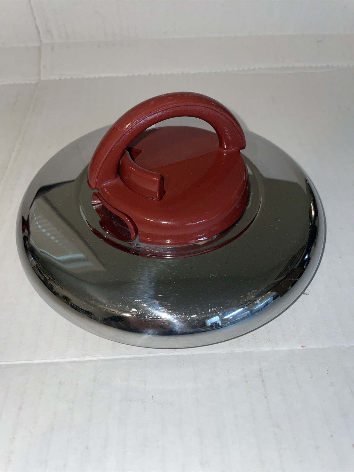 T Fal Red 5 1/2” Adjustable Vented Stainless Steel Lid- Lid Only | eBay