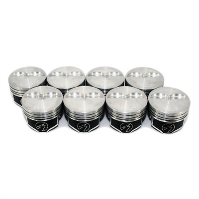 FMP H660CP60 Speed Pro SBC 327 Hypereutectic FT 2VR Pistons 5.7 rod 4. ...