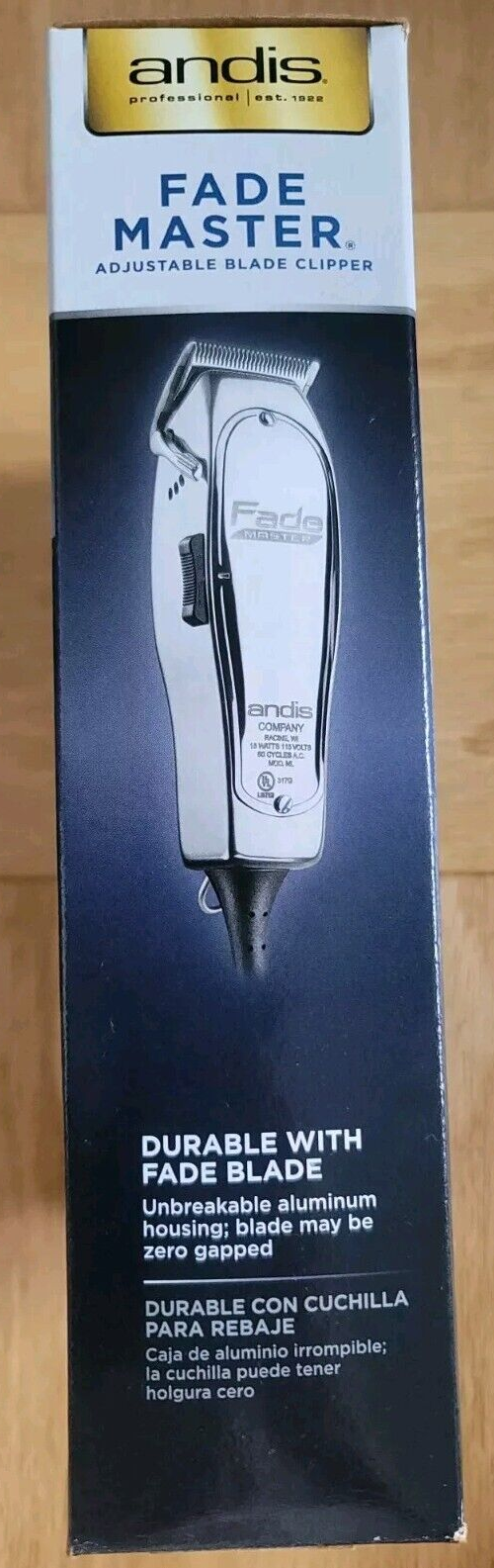Andis Fade Master Adjustable Blade Clipper - Silver for sale online | eBay