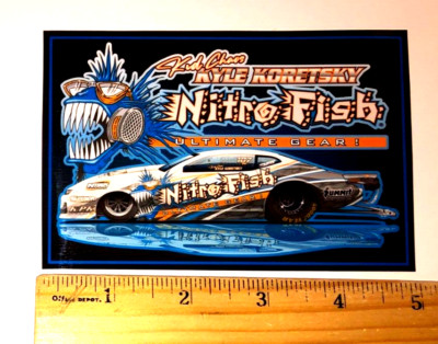 KID CHAOS Kyle Koretsky NITRO FISH PRO STOCK NHRA DragRacing Panel ...