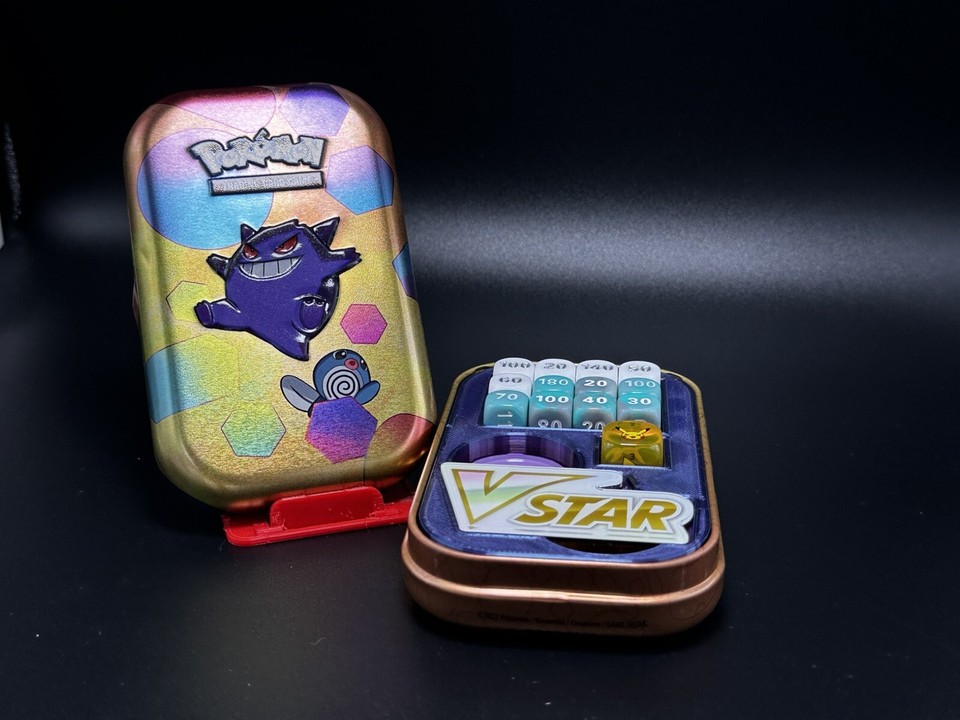 Pokémon TCG Dice Container Tin Collectible | eBay