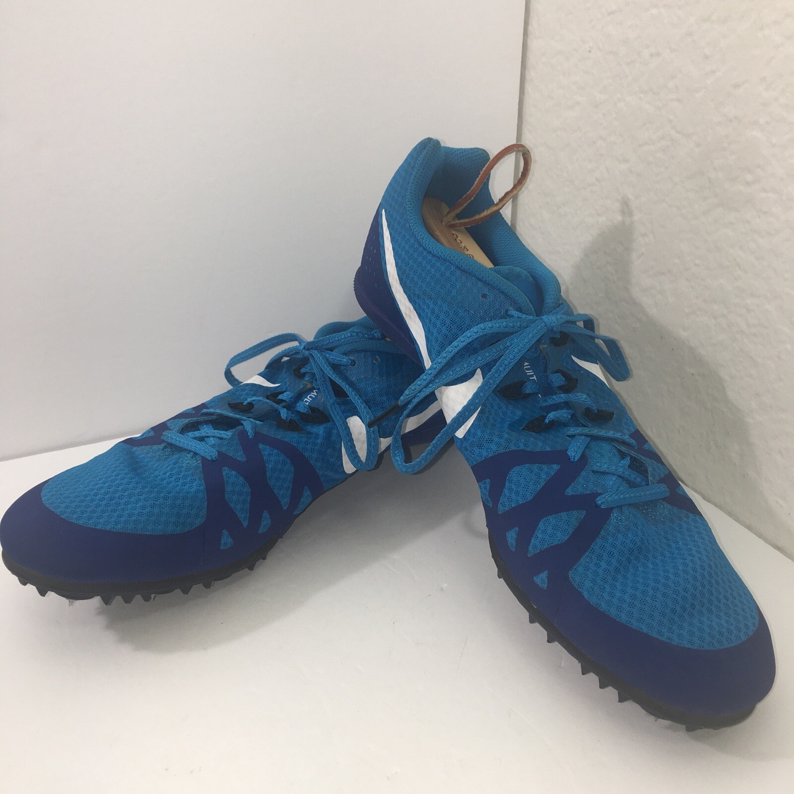 NIKE Rival M Blue Racing Track Field Running Shoes 80… - Gem