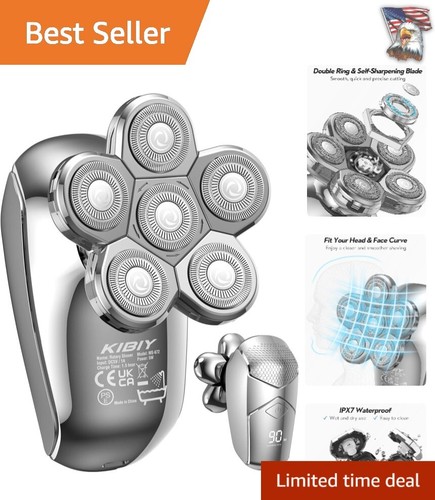 Advanced 5-in-1 Electric Razor Set for Bald Men - Pro Grooming ...