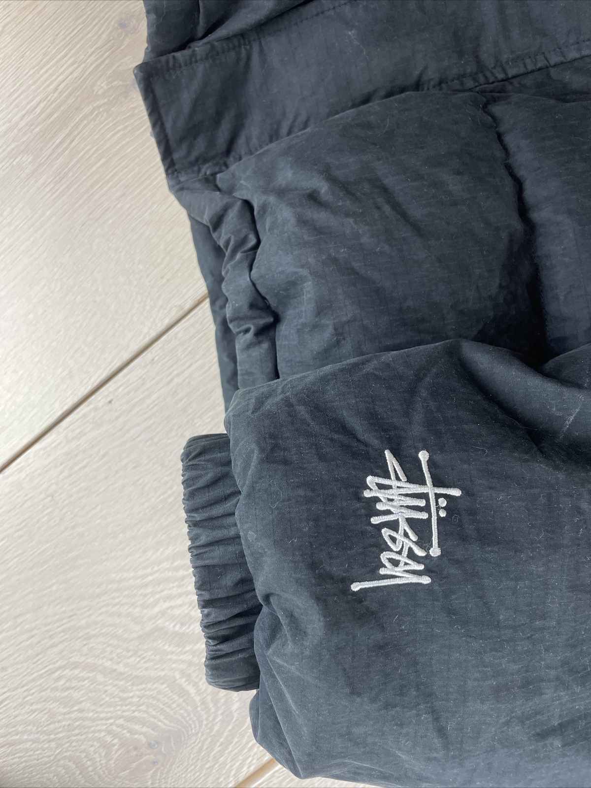 Stussy Ripstop Down Puffer Jacket Black size XL - Gem