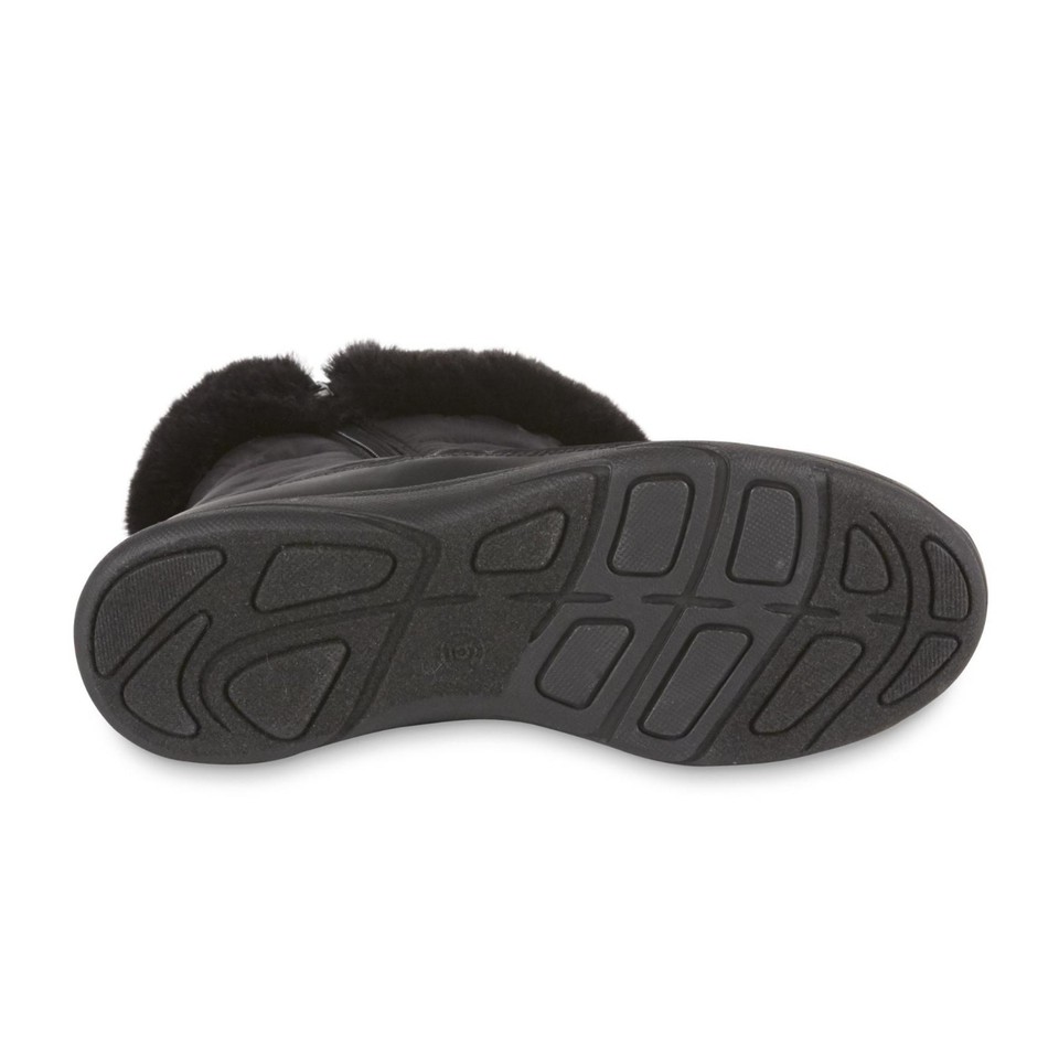 Athletech Women's Black Tipper Winter Boots Medium Width #30757 7M-11M ...