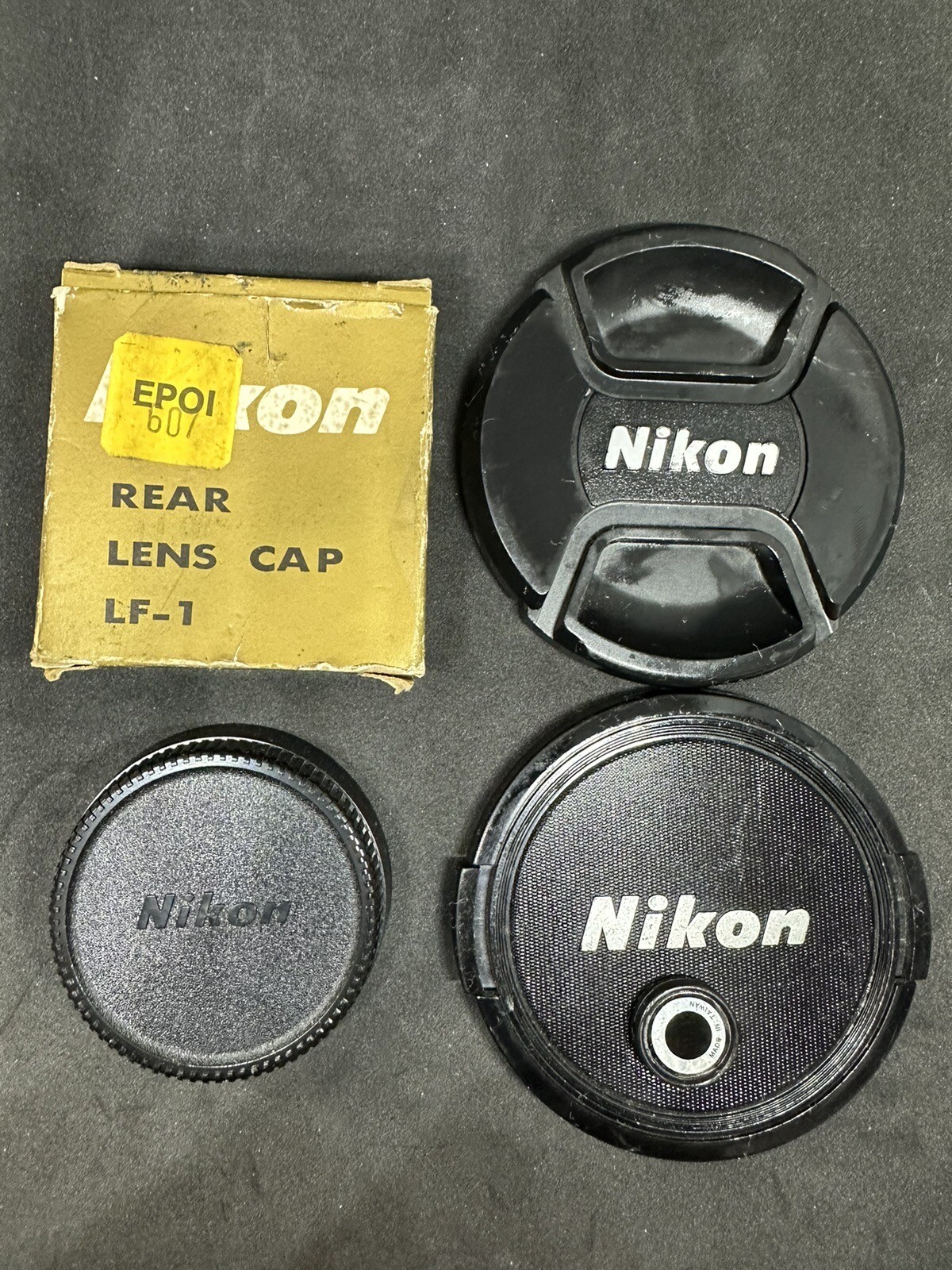 Nikon Lens Caps Lot Of 3 Rear LF-1 72mm LC-72 | eBay