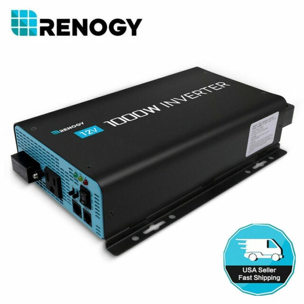 Renogy 1000W Pure Inverter Charger for sale online | eBay