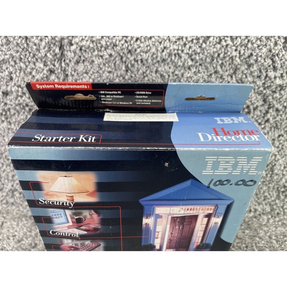 IBM Home Director Starter Kit Model HDSK11A CD ROM Included Open Box ...
