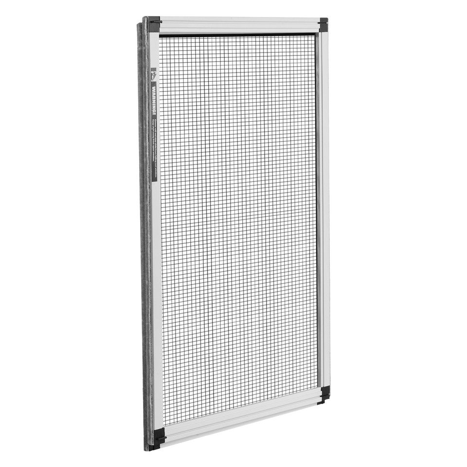 Uimoso Adjustable Expandable Window Screens, Aluminum Frame, Set of 2 ...