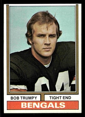 1974 Topps Bob Trumpy #210 - Cincinnati Bengals | eBay