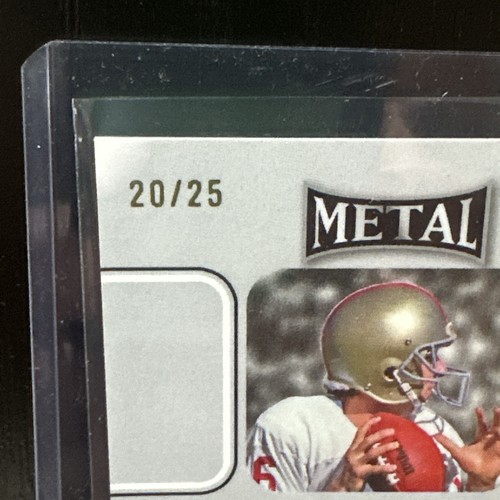 Joe Montana #9OL-JM4 Auto 20/25 Prism - 2024 Leaf Metal | eBay