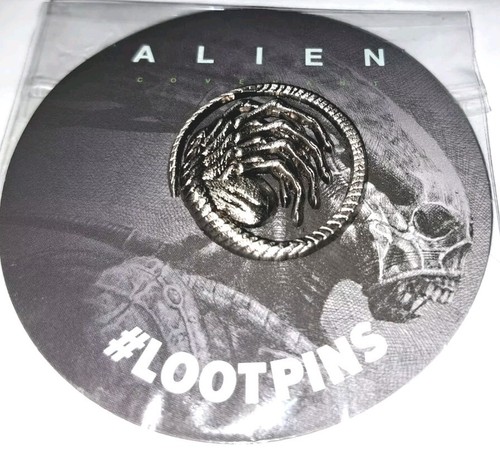 Alien Covenant Facehugger 1.25" Metal Cloisonne Pin - Loot Crate ...