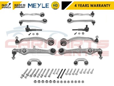 FOR AUDI A4 B6 B7 2001-2007 FRONT UPPER LOWER SUSPENSION ARM kit 16mm ...