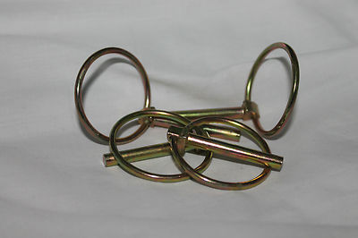 6mm 8mm 10mm Trailer Lynch Pins Linch Pin Litch Lorry Tractor Farm 2,4 ...