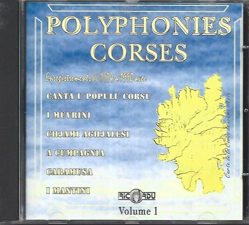 Corse Cantau U Populu Corsu Polyphonies CD 17 titres Comme neuf 3357514200967 | eBay