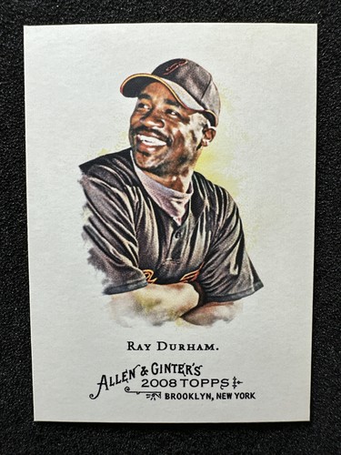RAY DURHAM #102 2008 Topps Allen & Ginter's San Francisco Giants | eBay