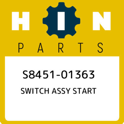 S8451-01363 Hino Switch assy start S845101363, New Genuine OEM Part | eBay