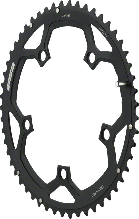 Full Speed Ahead Pro Road Chainring - 53t, 130 BCD, Aluminum, N11 ...