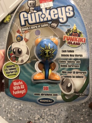 2007 Mattel Radica UB Funkeys Funkiki Island Sol Game Toy | eBay