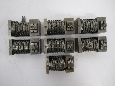 Numbering Machines - Letterpress Numberer Machine