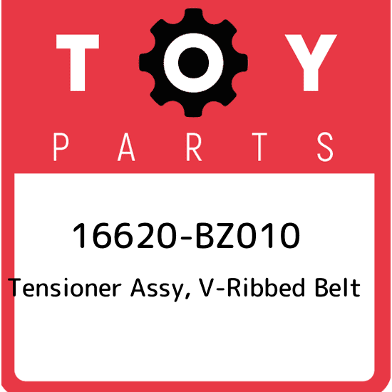 16620-BZ010 Toyota Tensioner assy, v-ribbed belt 16620BZ010, New ...