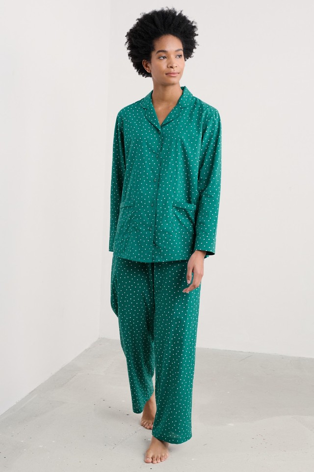 Seasalt Women's Pyjamas - green View Point Pyjamas - Regular - Rustic ...