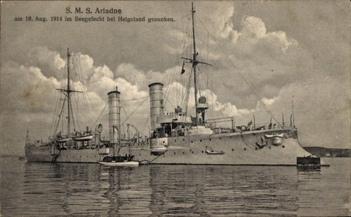 Ak Deutsches Kriegsschiff, SMS Ariadne, Kaiserliche Marine - 10963713 ...