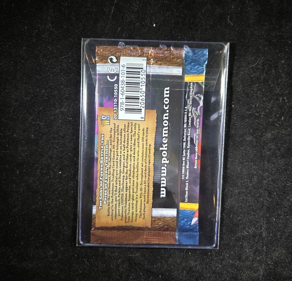 HS Triumphant - 1 Sealed Booster Pack - Pokémon TCG | eBay