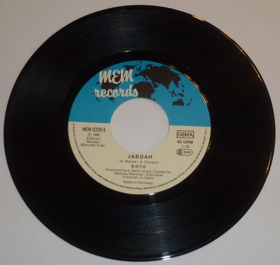 Koto - Jabdah 7" Single | eBay