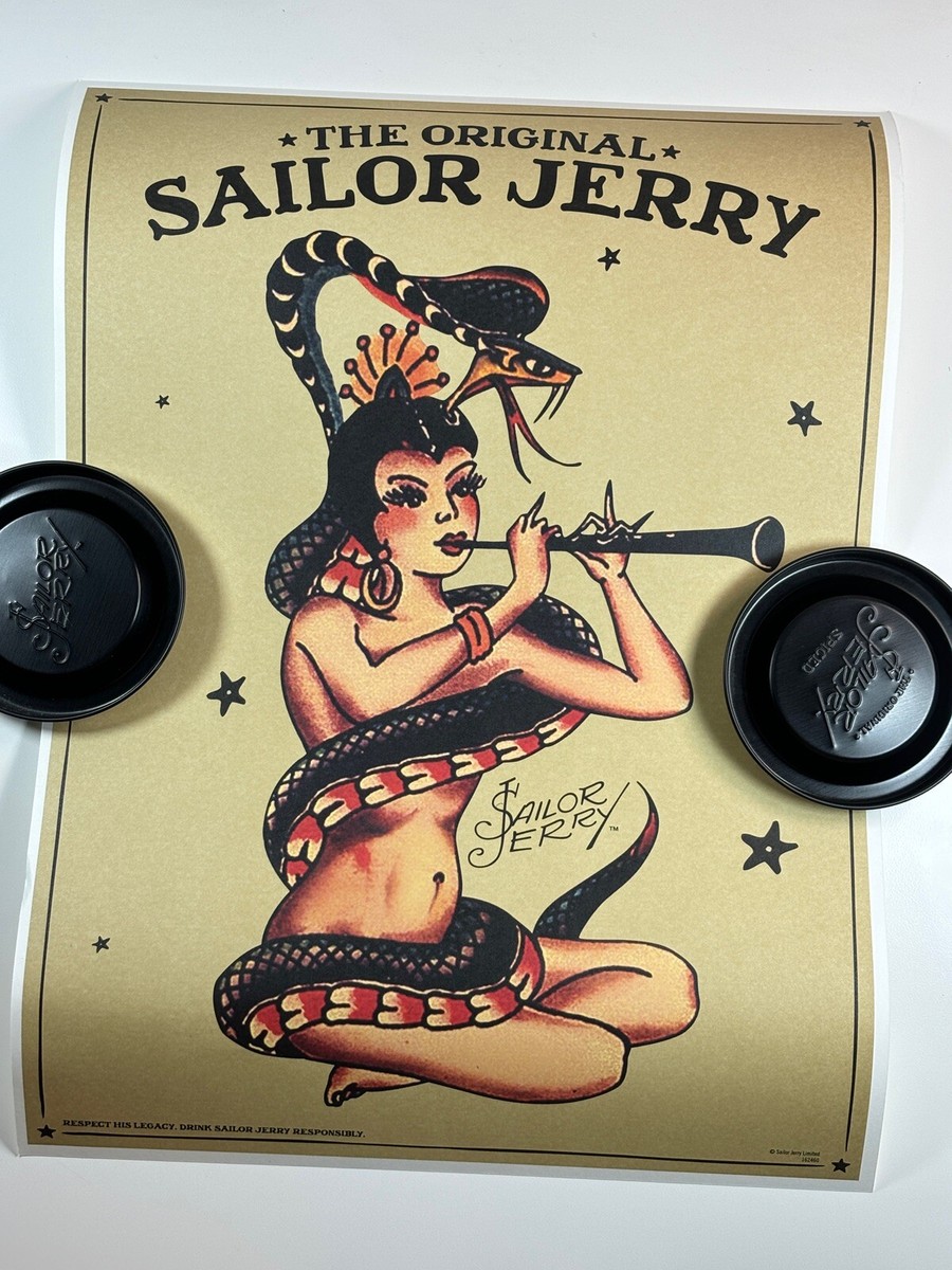 Matroos Jerry Rum Pin Up Our New Look | New Sailor Jerry Bottle