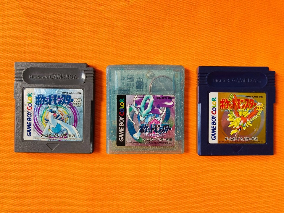 Gameboy pokemon games GB GBC GBA Series Japanese ver.cartridge only | eBay
