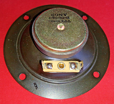 Sony Midrange Speaker 1-503-922-11 for SS-U420 3/4 in Voice Coil 4 in ...