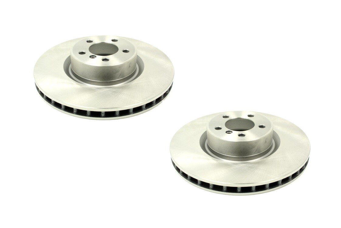 Land Rover Range Supercharged 10-12 Front Brake Rotor Disc Set LR031845 ...