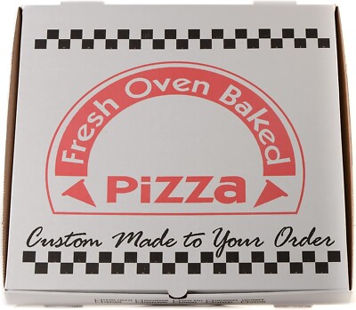 18x18 inch White Corrugated Cardboard Pizza Boxes 5pcs | eBay