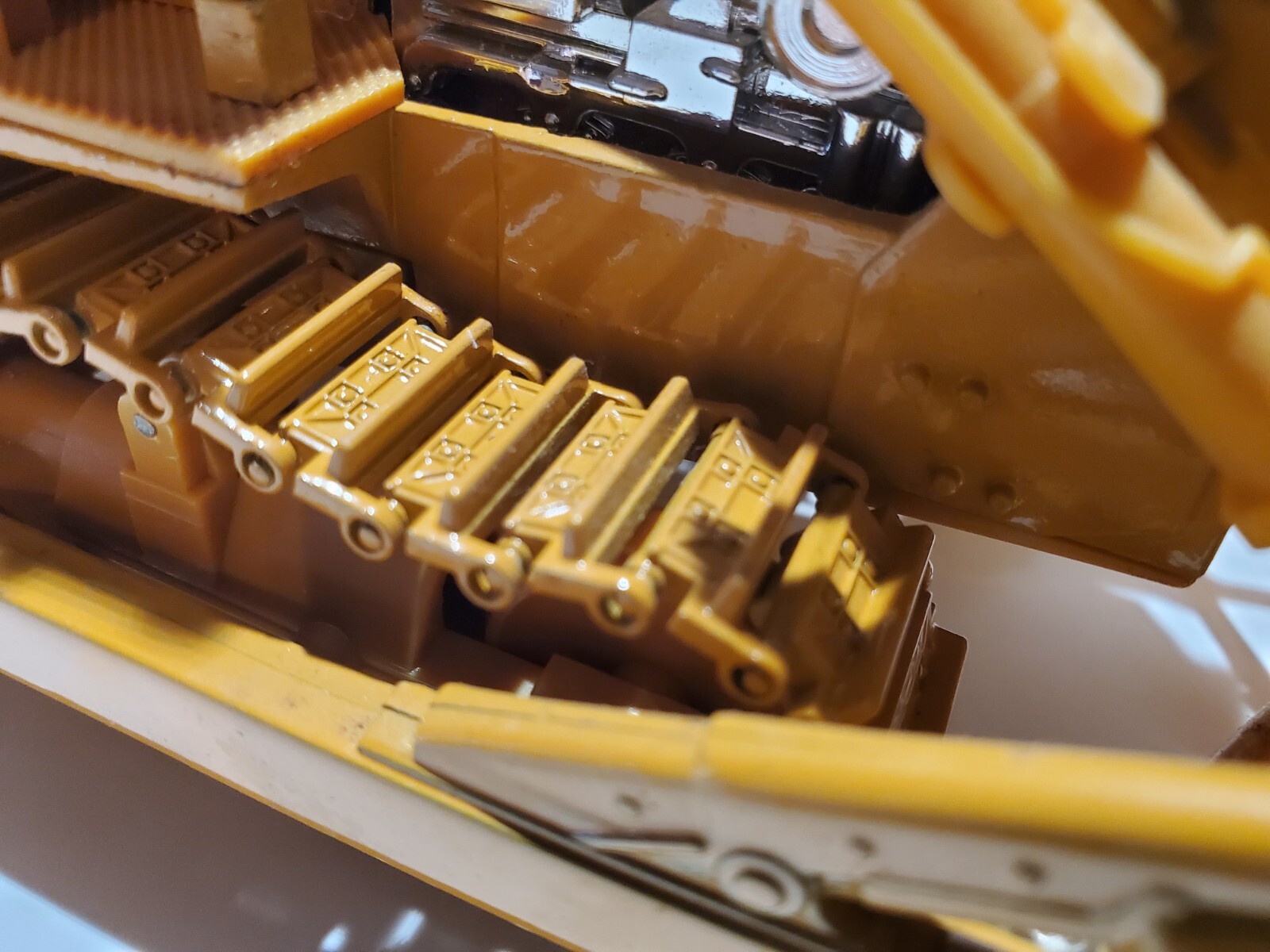 Yonezawa Toys Komatsu D455A Bulldozer The Killdozer Model 1:50 Diecast ...