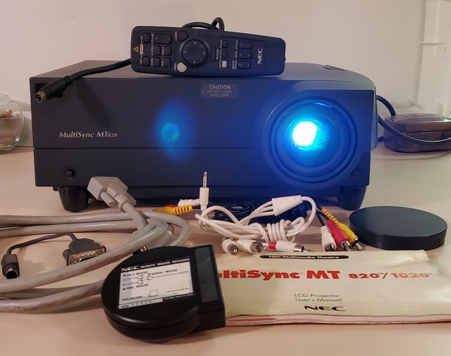 NEC MultiSync MT 820 Projector. Professional Conference Room A/v Unit ...