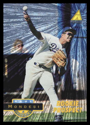 1994 Pinnacle Raul Mondesi #242 Museum Collection Los Angeles Dodgers ...