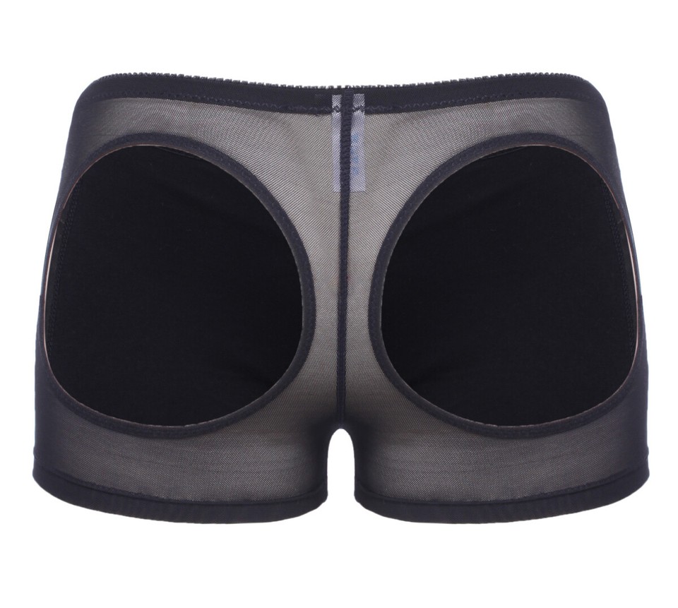 Padded Bum Pants Enhancer Shaper Panty Butt Lifter Booty Boyshorts ...