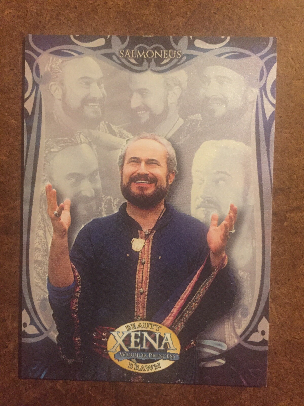 Salmoneus 69 Xena Warrior Princess Beauty And Brawn Trading Card | eBay