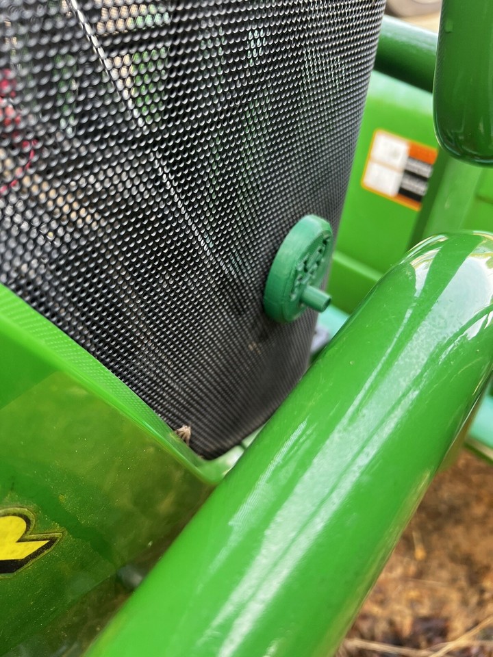 Fits John Deere 4044 4049 4052 4066 hood latch button release GREEN ...