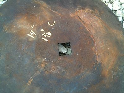 IH Farmall plow 14" rolling rollin cutter wheel disc disk 1" sq center ...