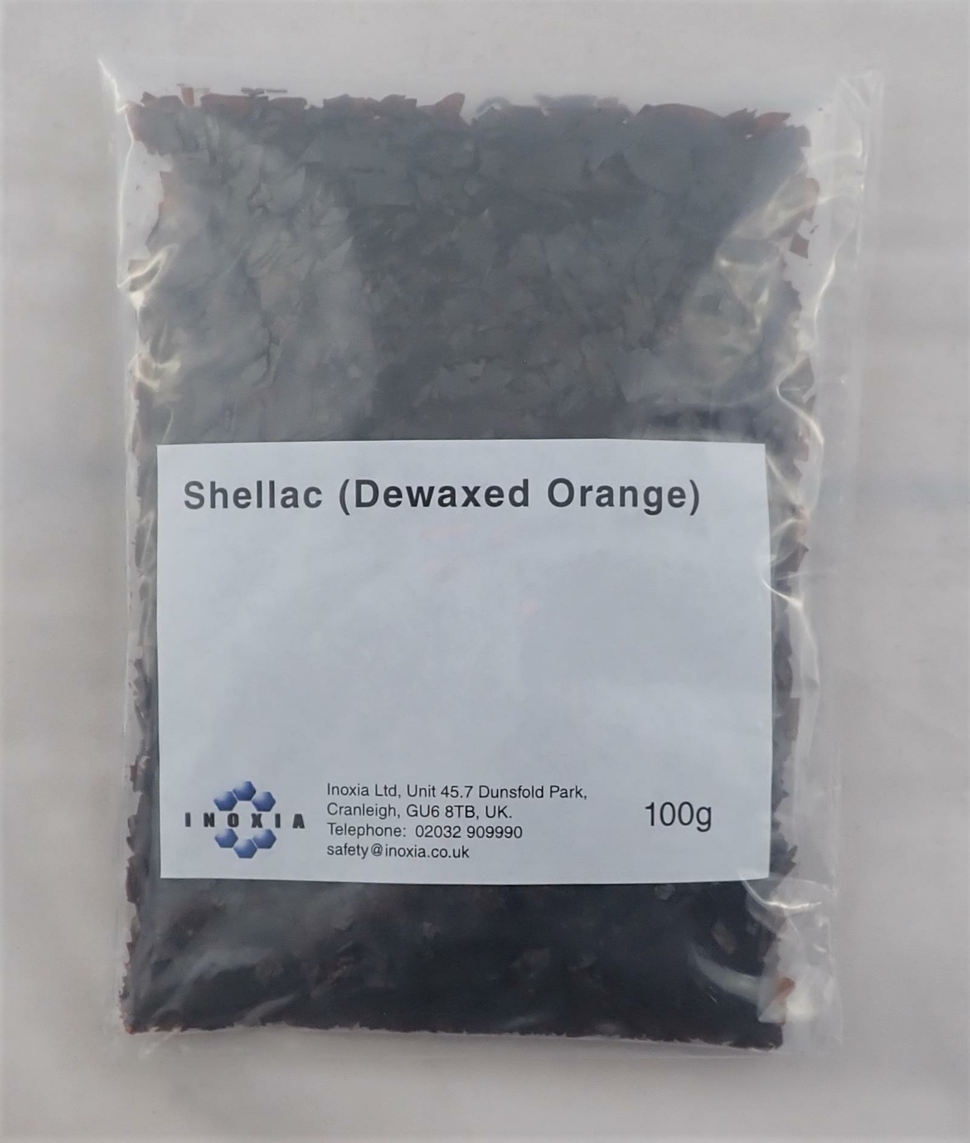 Shellac, Orange dewaxed flakes, 100g | eBay