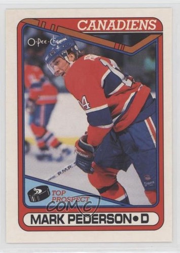 1990-91 O-Pee-Chee Mark Pederson #82 Rookie RC | eBay