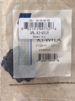K1-WYLA Carburetor Rebuild Kit Walbro Original Part | eBay