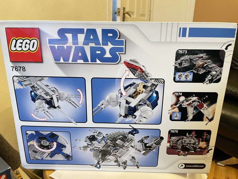2009 Lego Star Wars 7678 Droid Gunship New Sealed Retired Set | eBay