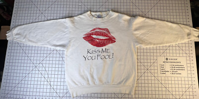 Vintage 80’s 90’s kiss menyou fool made in the USAvolunteer knit ...