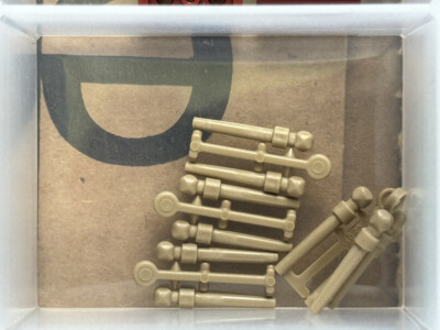 LEGO Parts - Dark Tan Minifigure, Utensil Wand, 2 on Sprue - No 36752 ...